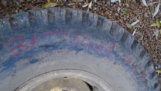 Tractor Implement Wheel 1250x15 6 Inch Stud Circle 31inch Overall ...